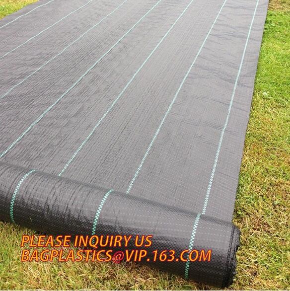 100% pp non woven perforated fabric weed control mat weed barrier anti ...