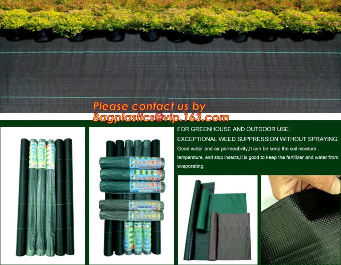 100% pp non woven perforated fabric weed control mat weed barrier anti ...