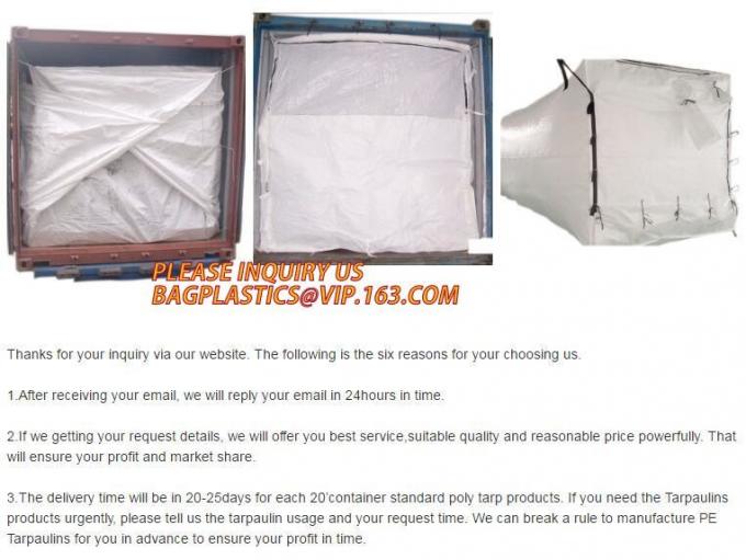 12Mil Open Top 30 Yard Dumpster Container Liners,21'Lx8'Wx8'H PE ...