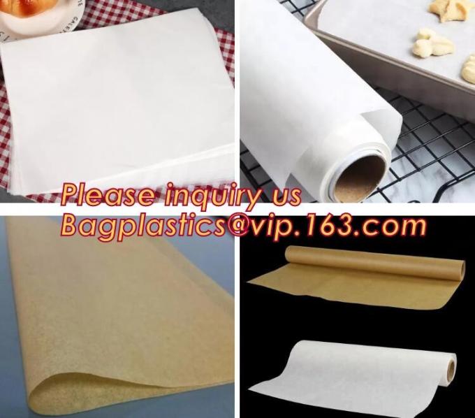 Non Stick Roasting Food Grade Wrapping Paper Silicone Coated Baking ...
